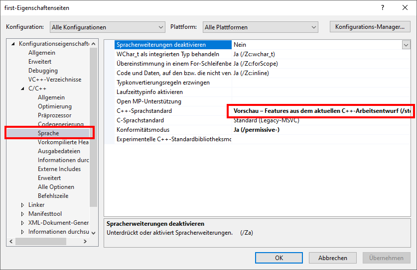 C++ Entwicklungsumgebungen
